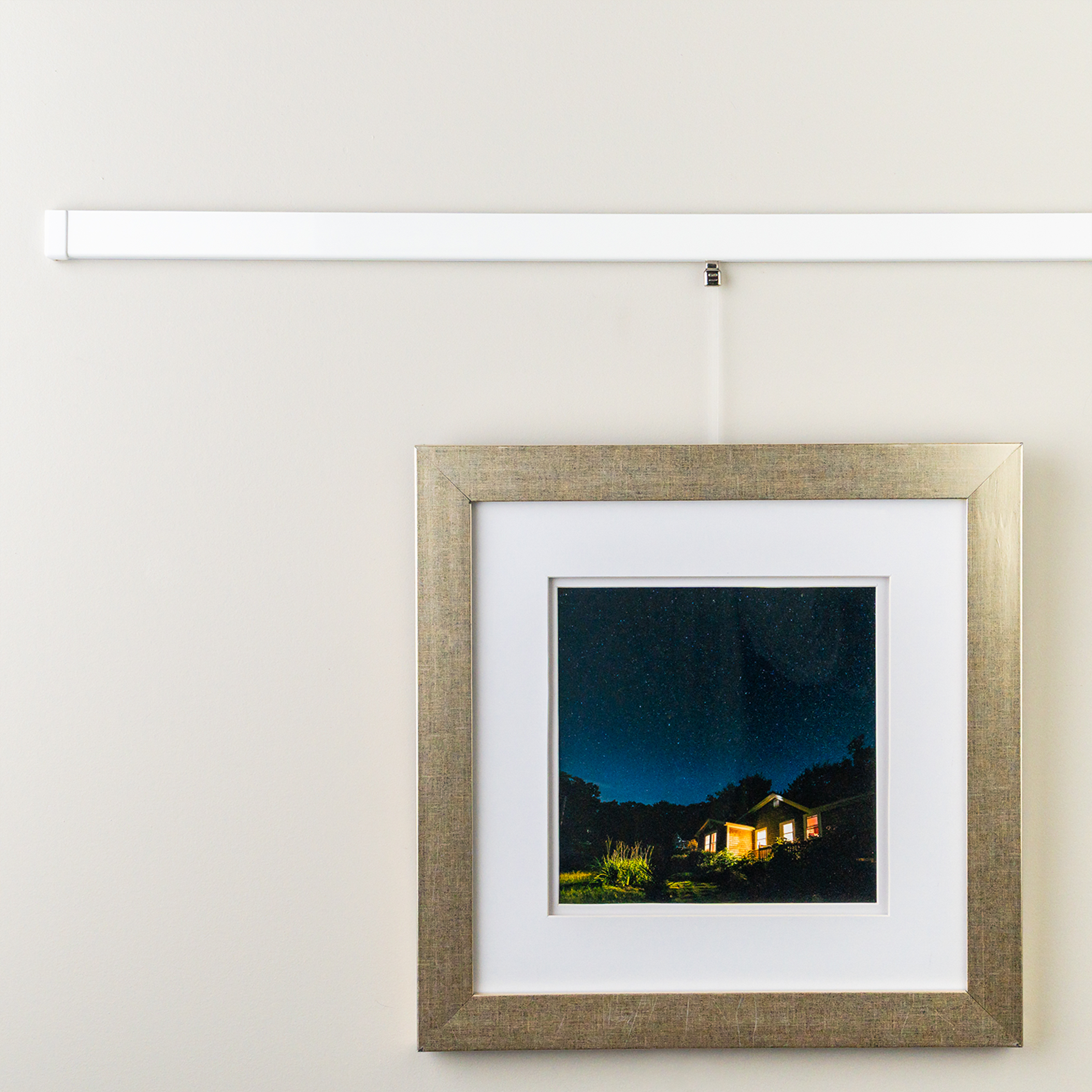 Complete Art Hanging Kit with Clear Tape Hangers for GalleryOne Wall T ...